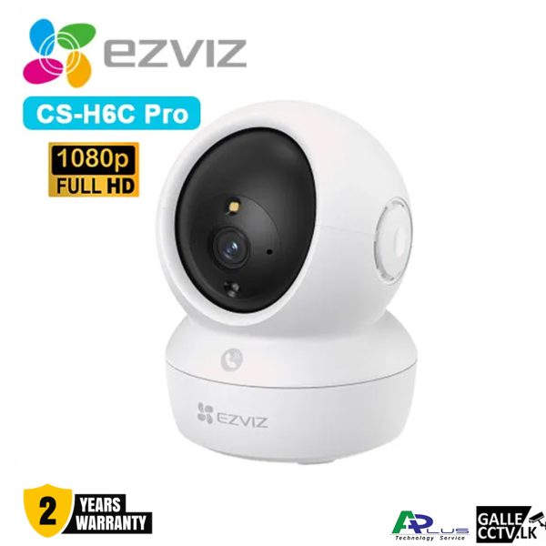 EZVIZ H6C Pan Tilt Smart Home Indoor Security Wi-Fi Camera - GalleCCTV